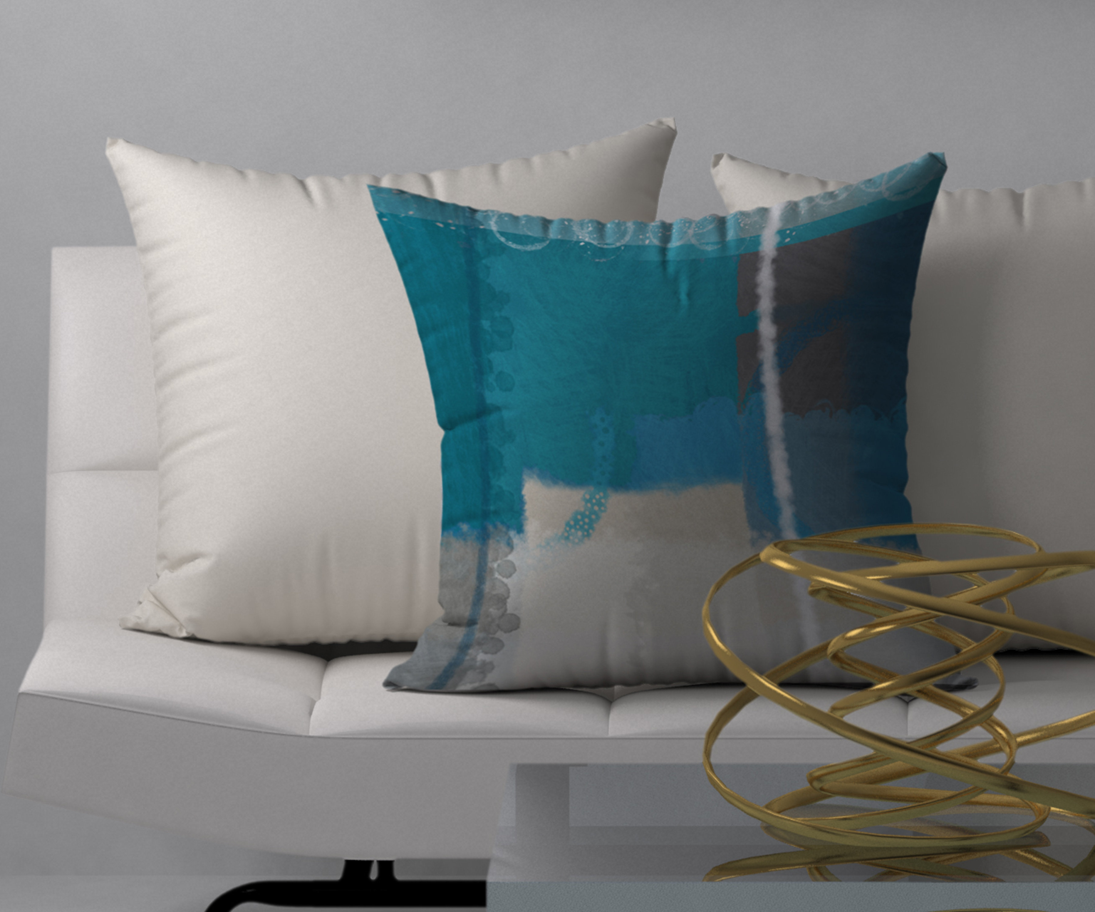 LeRoi Products Power Vivacious Square Throw Pillow | Wayfair