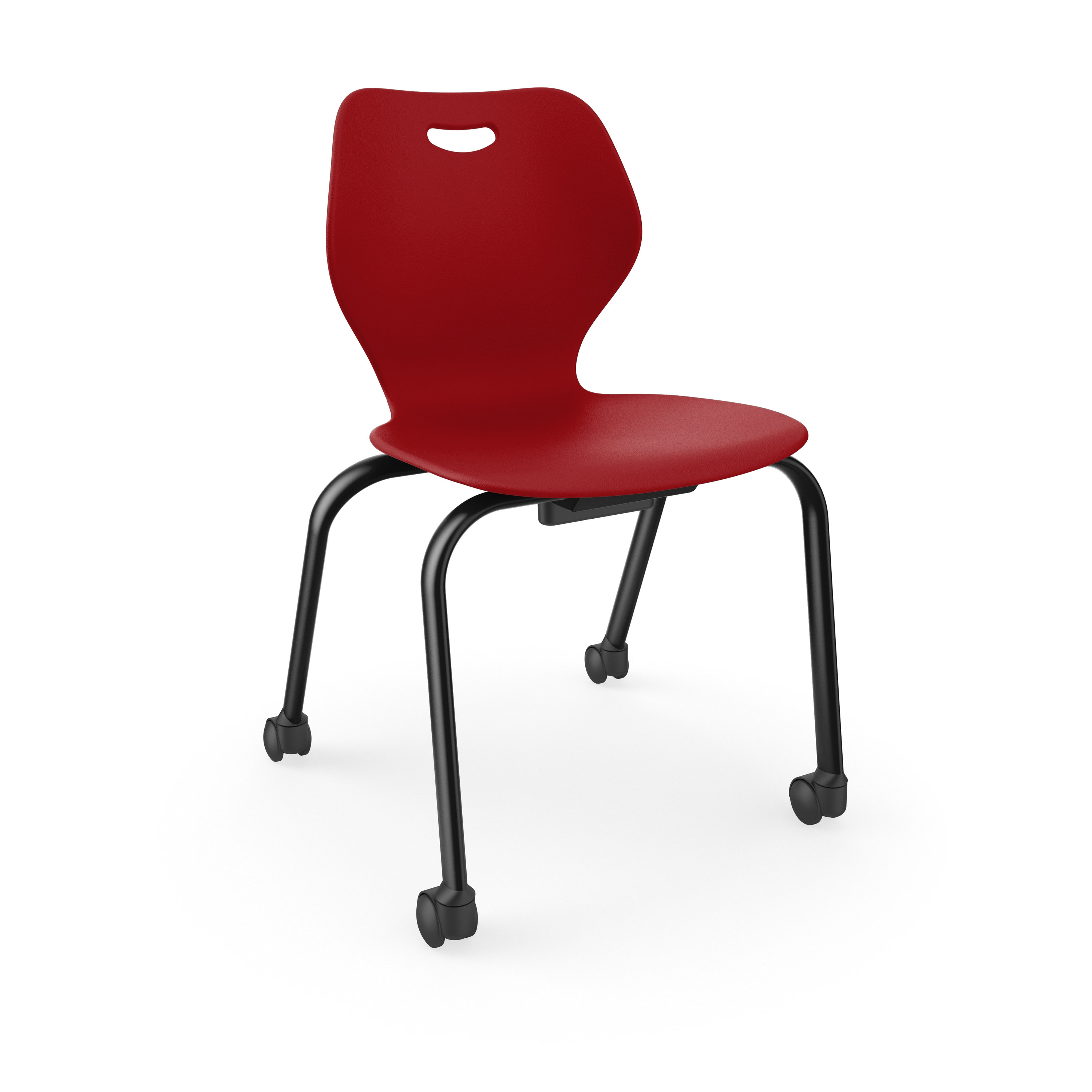 KI Furniture Intellect Wave 18" Classroom Chair with Casters | Wayfair