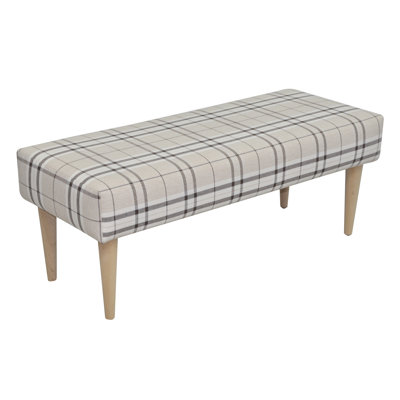 HappyBarok Pastel Polyester Blend Upholstered Bench | Wayfair.co.uk