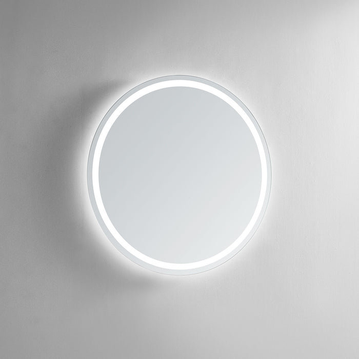 Modern Mirrors CORONA ROUND LIGHTED BATHROOM VANITY MIRROR | Wayfair