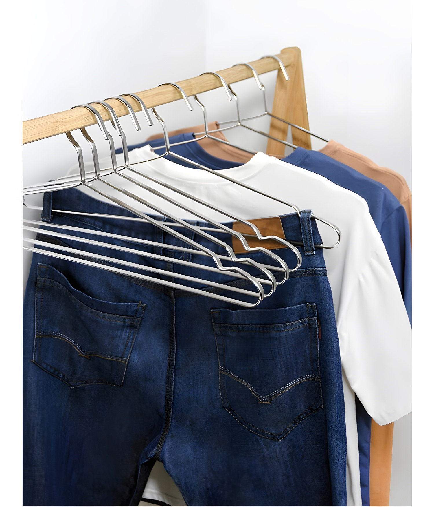 Everly Quinn Aluminum Alloy Clothes Hanger | Wayfair