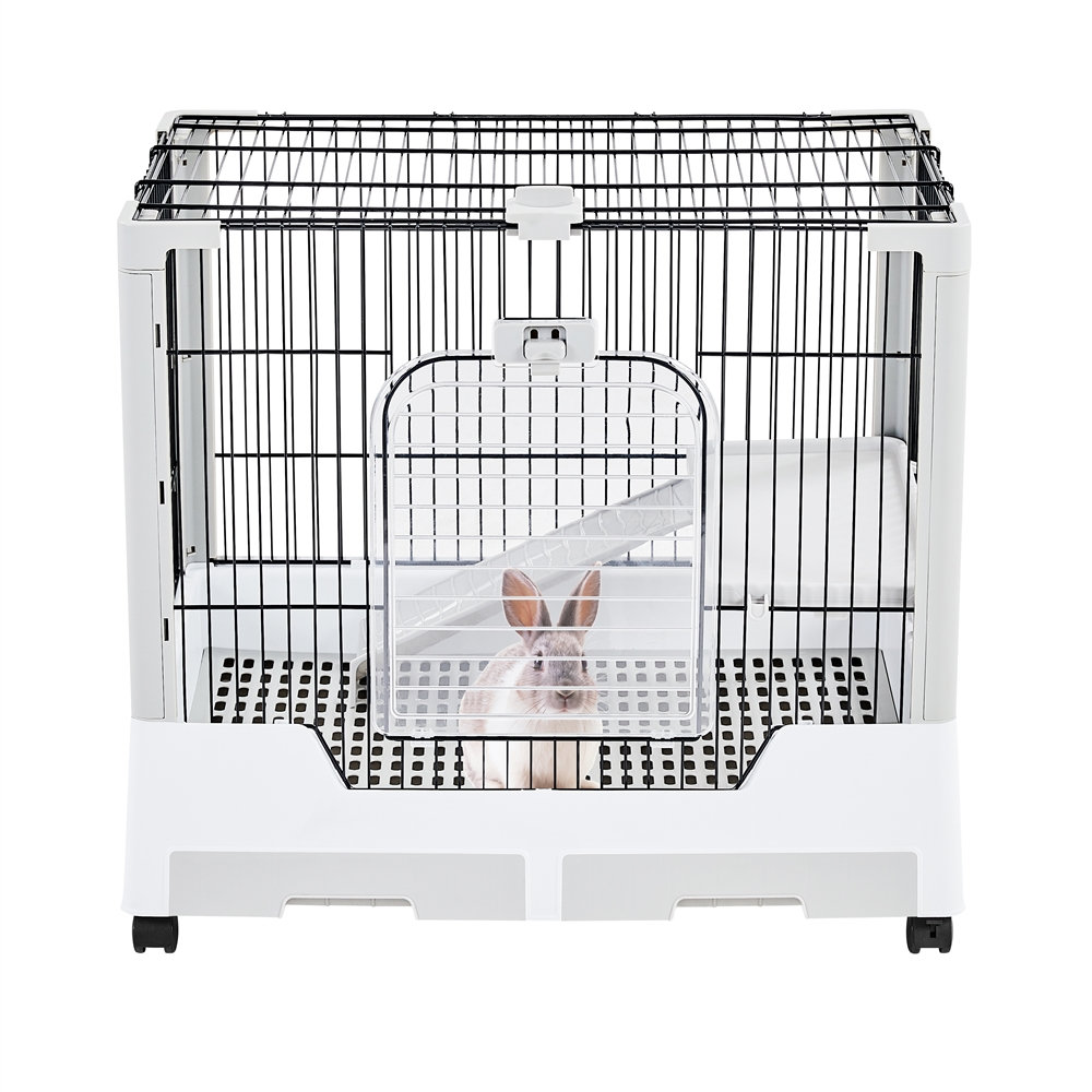 Archie & Oscar™ Burntwood Weather Resistant Small Animal Cage with Ramp ...
