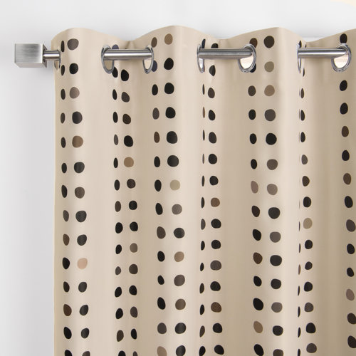 Latitude Run® Brayshaun Polyester Room Darkening Curtain Pair | Wayfair