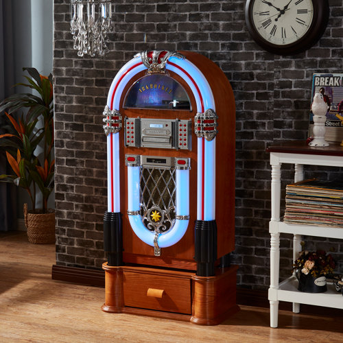 Arkrocket Audio Arkrocket Taurus II Jukebox with Stand Vinyl Record ...
