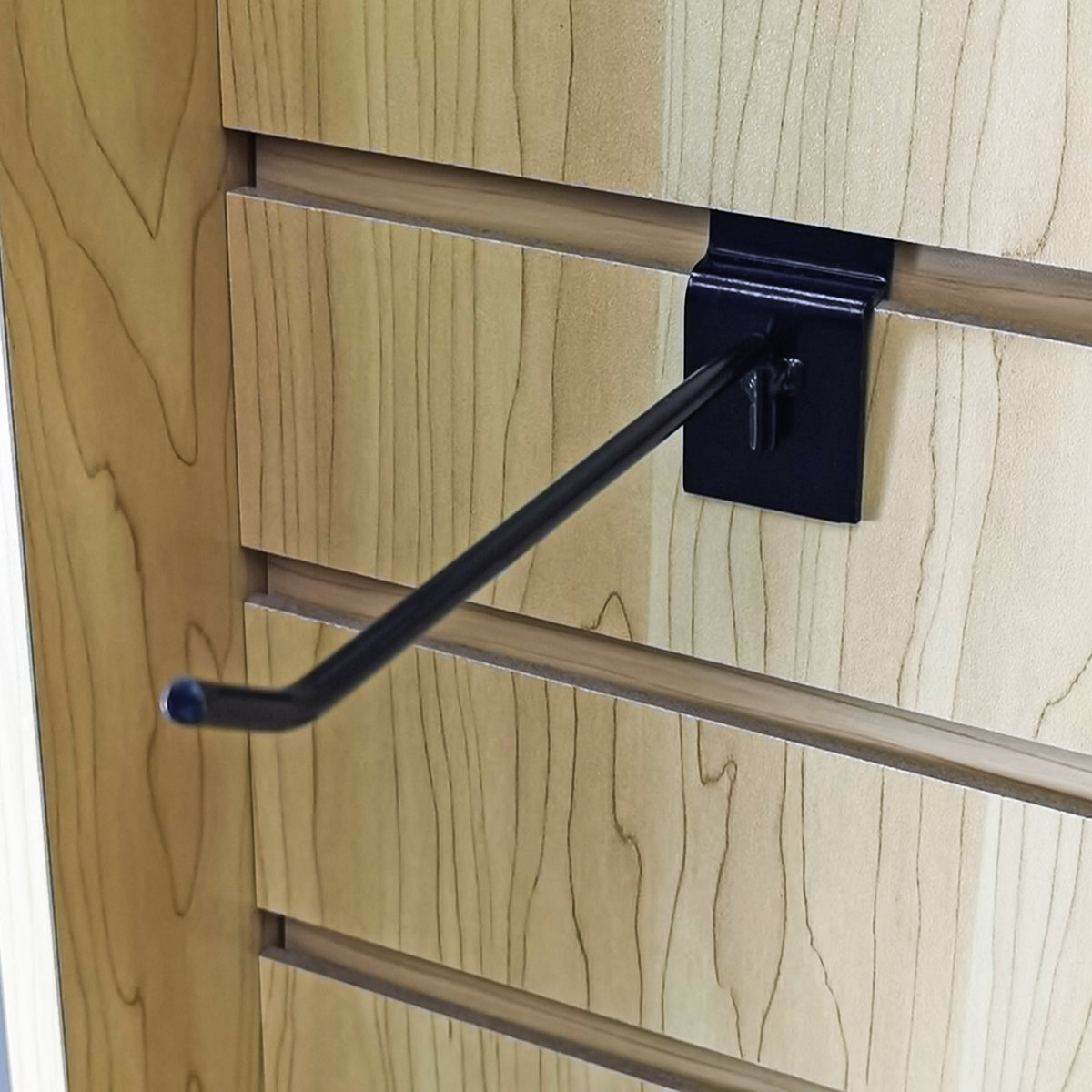 FixtureDisplays Double Sided Slatwall Rotating Display Wood Floor ...