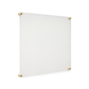 Cool Modern Frames Clear Acrylic Floating Picture Frame & Reviews | Wayfair
