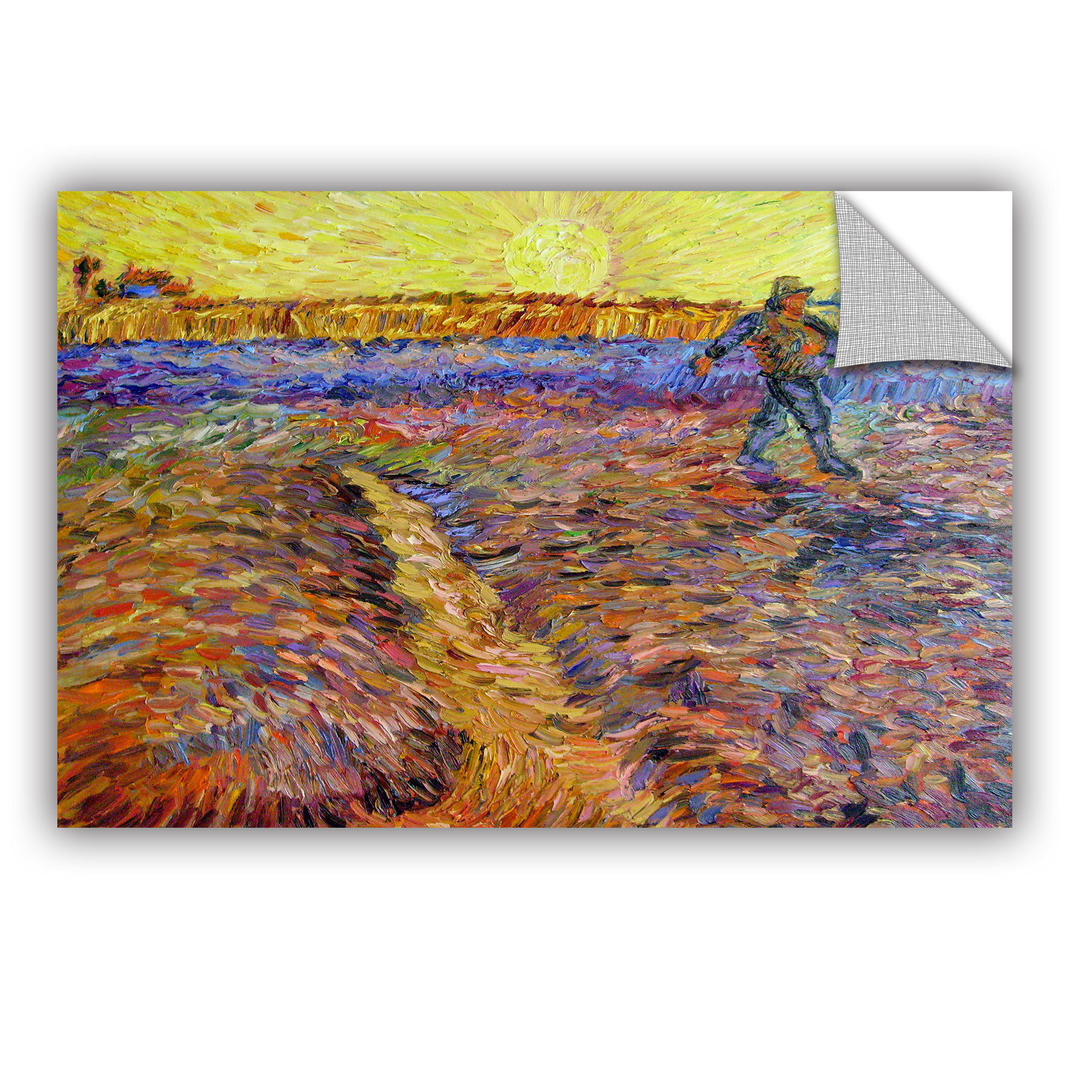 ArtWall The Sower by Vincent Van Gogh Removable Wall Decal - Wayfair Canada