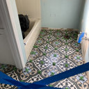 Merola Tile Evoque Arte Carthusian 10" x 10" Porcelain Patterned Wall ...