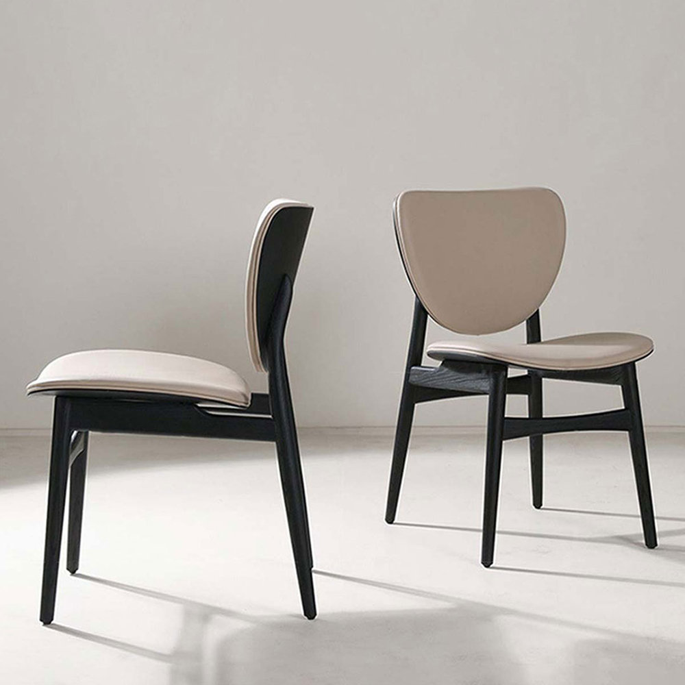 Open Edge Sports Beige Solid back side Chair(Set of 2) | Wayfair