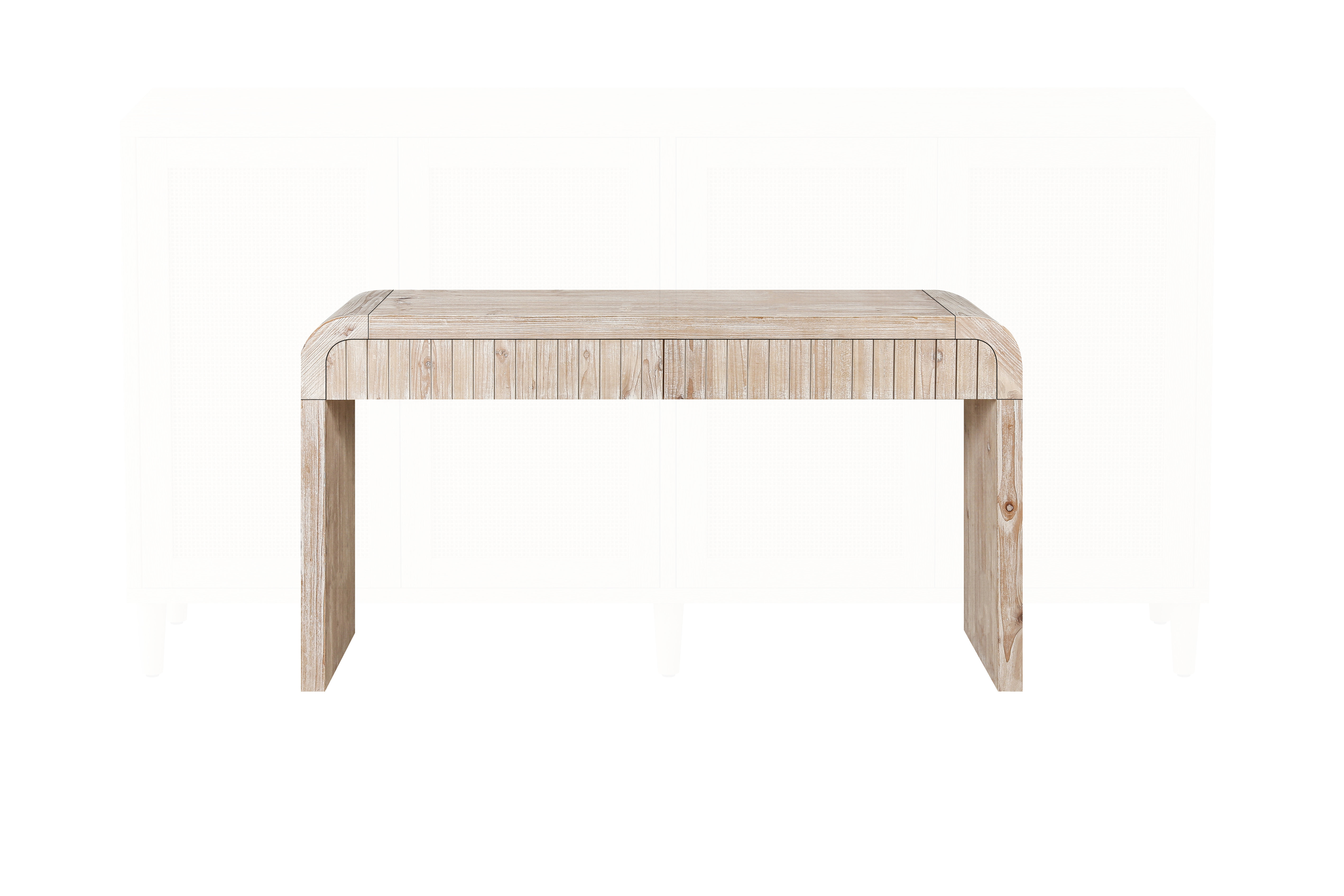 Latitude Run® Charming Vintage Console Table with Hidden Drawers for ...