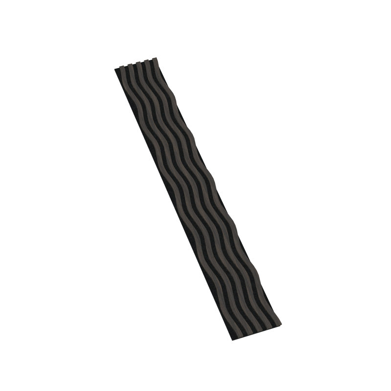 MaxwayDeco Acoustic Curved Corrugated Wood Panel, 2Pcs Per case | Wayfair