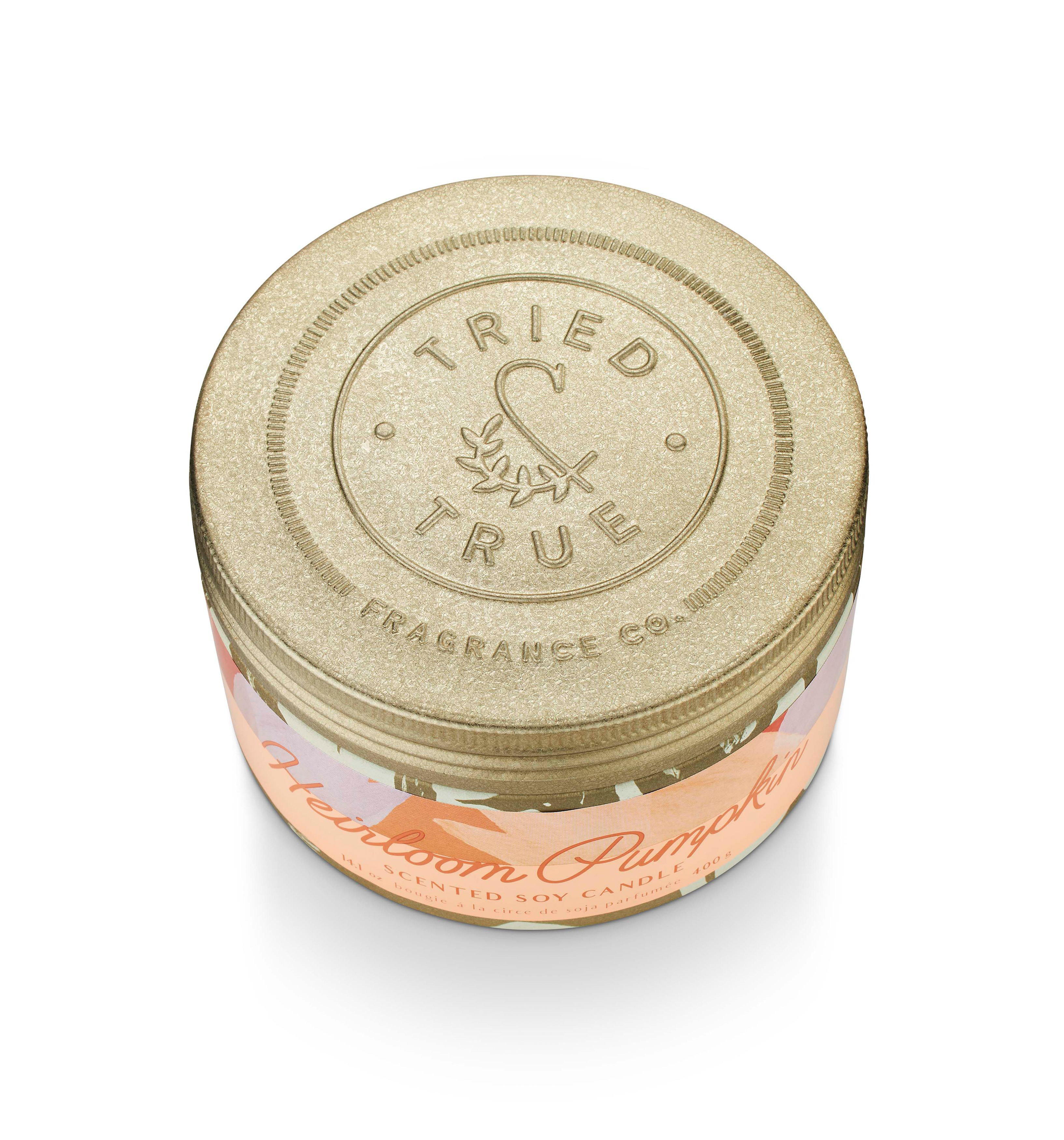Illume Tried & True Heirloom Pumpkin Large Tin Candle - Wayfair Canada
