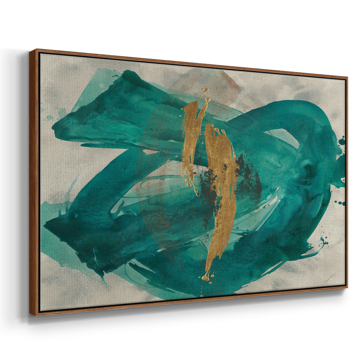 Wexford Home Nexus III Framed On Canvas Print | Wayfair