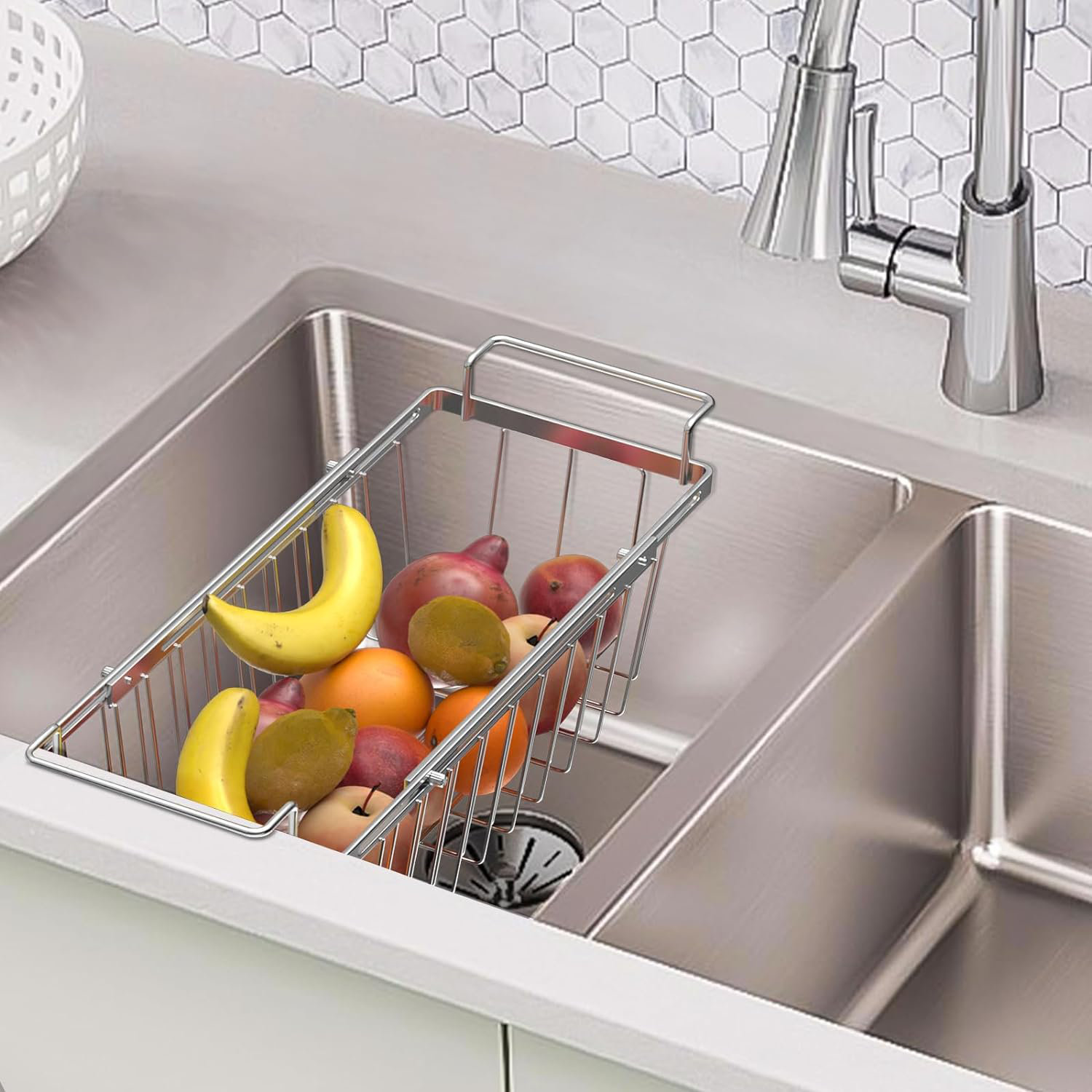 BY Family Adjustable Freezer Basket For Chest Freezer - Expandable ...