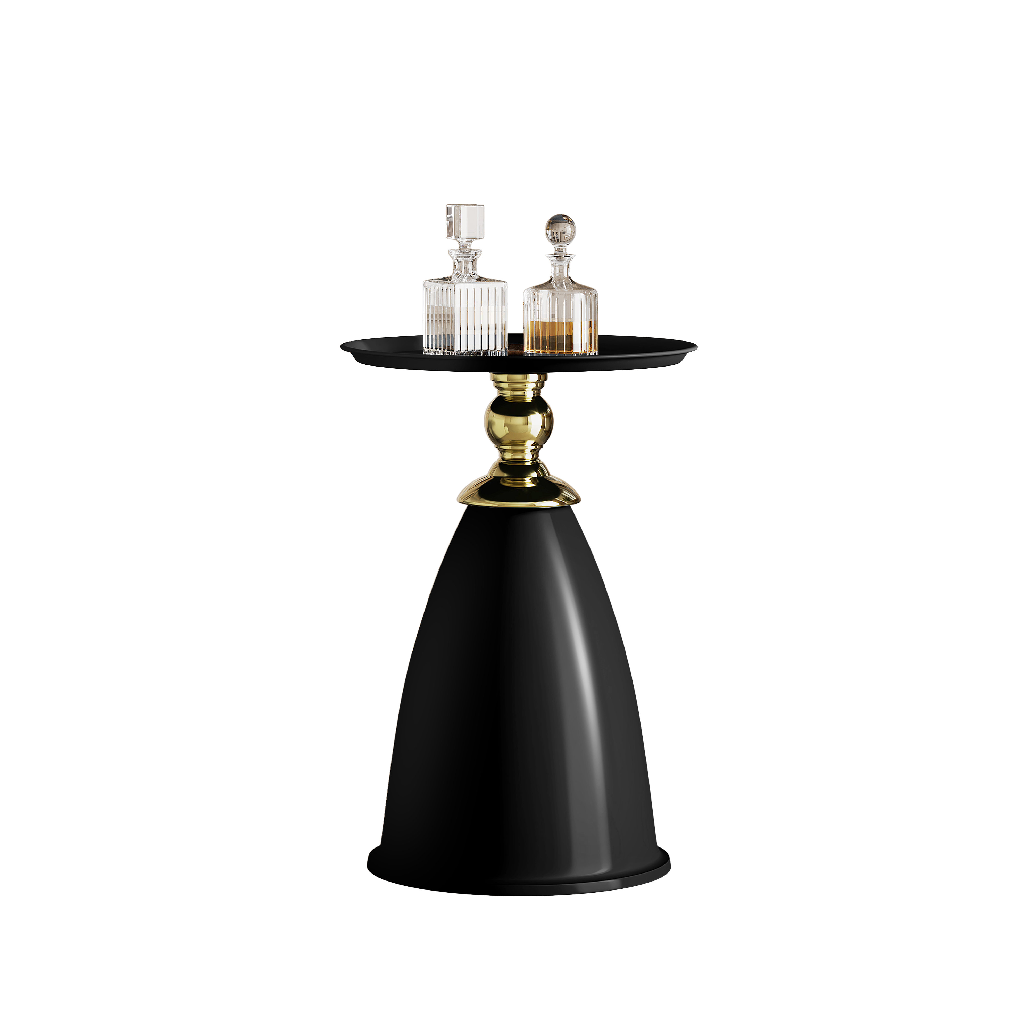 House of Hampton® Henock Iron Top End Table | Wayfair