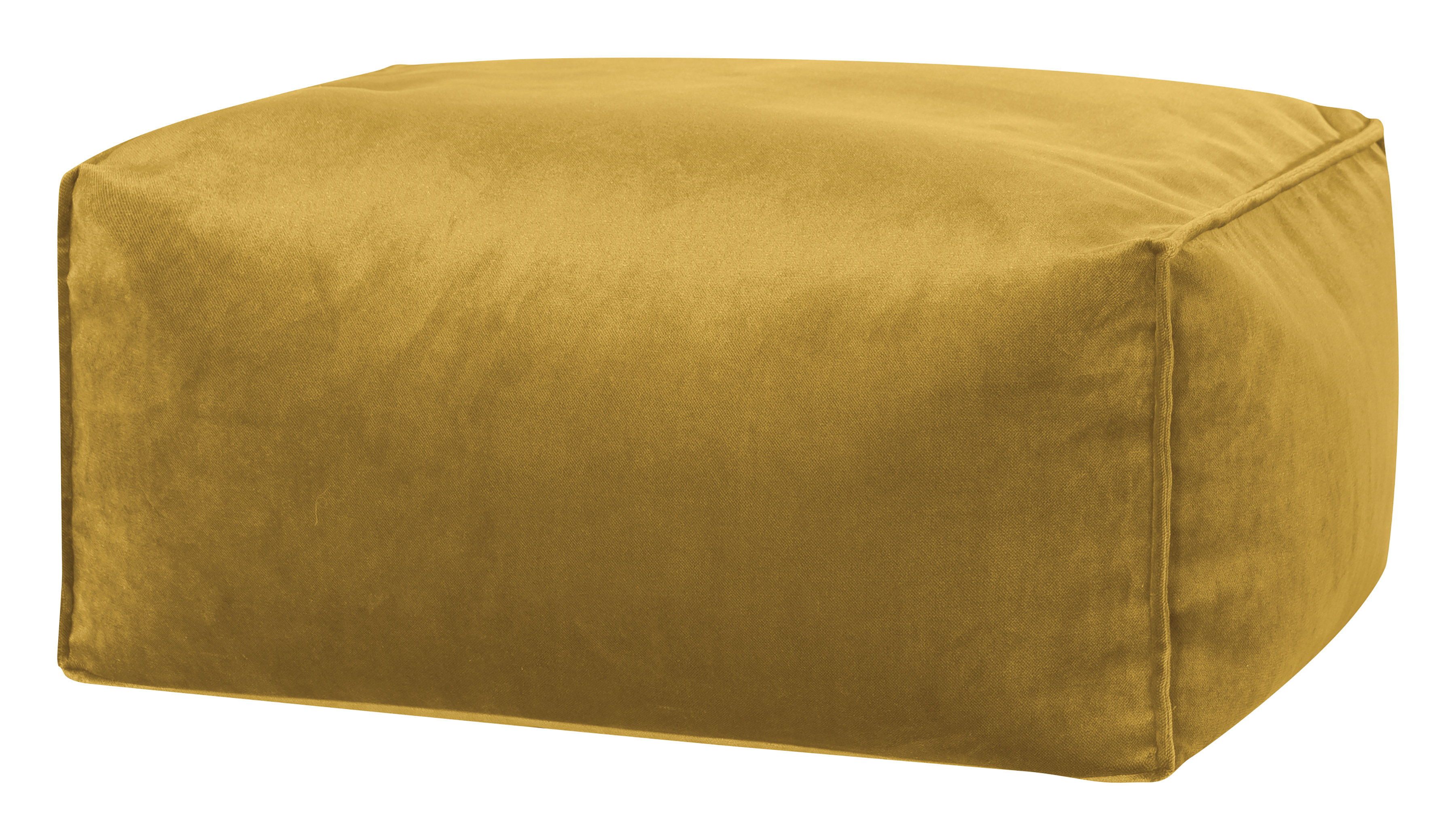 Trule Mattox 25" Wide Velvet Rectangle Pouf Ottoman & Reviews | Wayfair