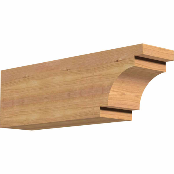 PCI Enterprises 5 1/2"W x 8"H x 24"L Mediterranean Smooth Rafter Tail ...