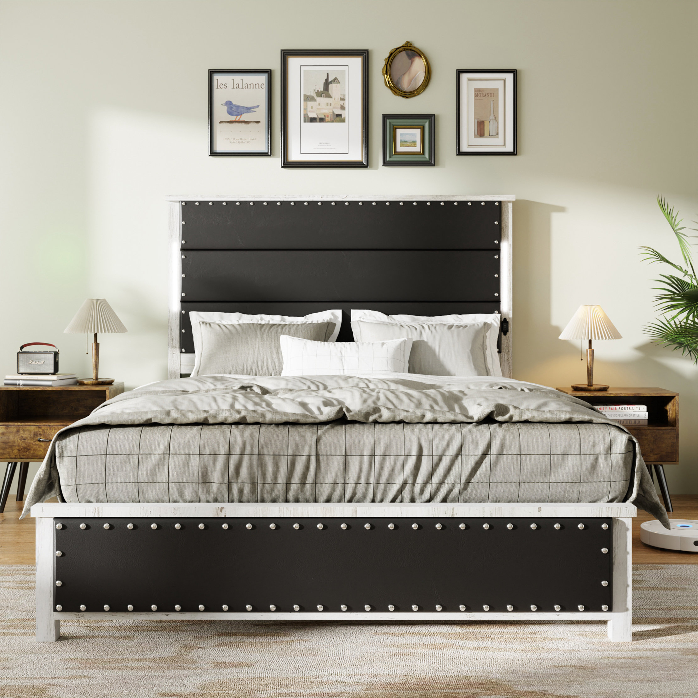 Lark Manor™ Bed Frame With Advanced Features | Wayfair