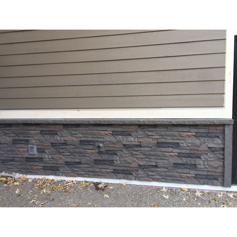 DuraKwik Stone 13" x 10.83" Stone Wall Corner in Rocky Boulder ...