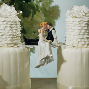 Weddingstar Love Bride And Groom Cake Topper & Reviews - Wayfair Canada