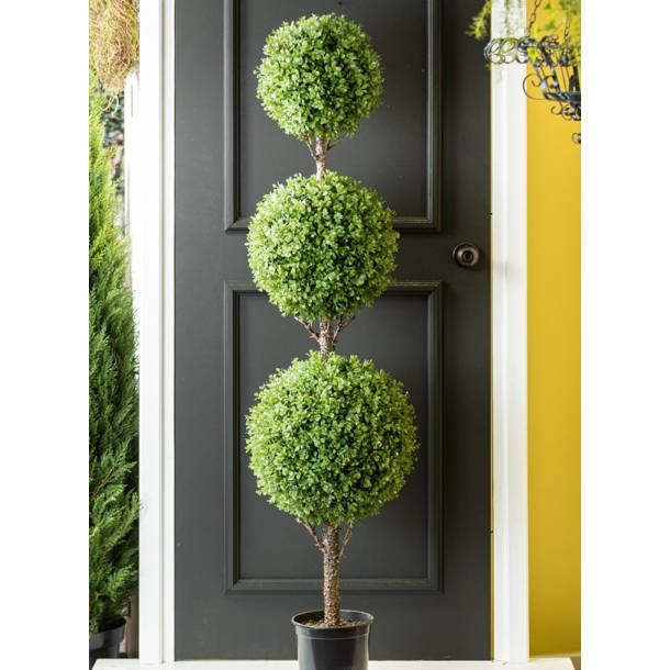 One Allium Way® 64'' Faux Boxwood Topiary | Wayfair