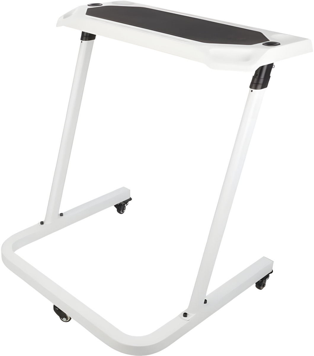 caimen Adjustable Rolling Bike Desk For Laptop - Portable Workstation ...
