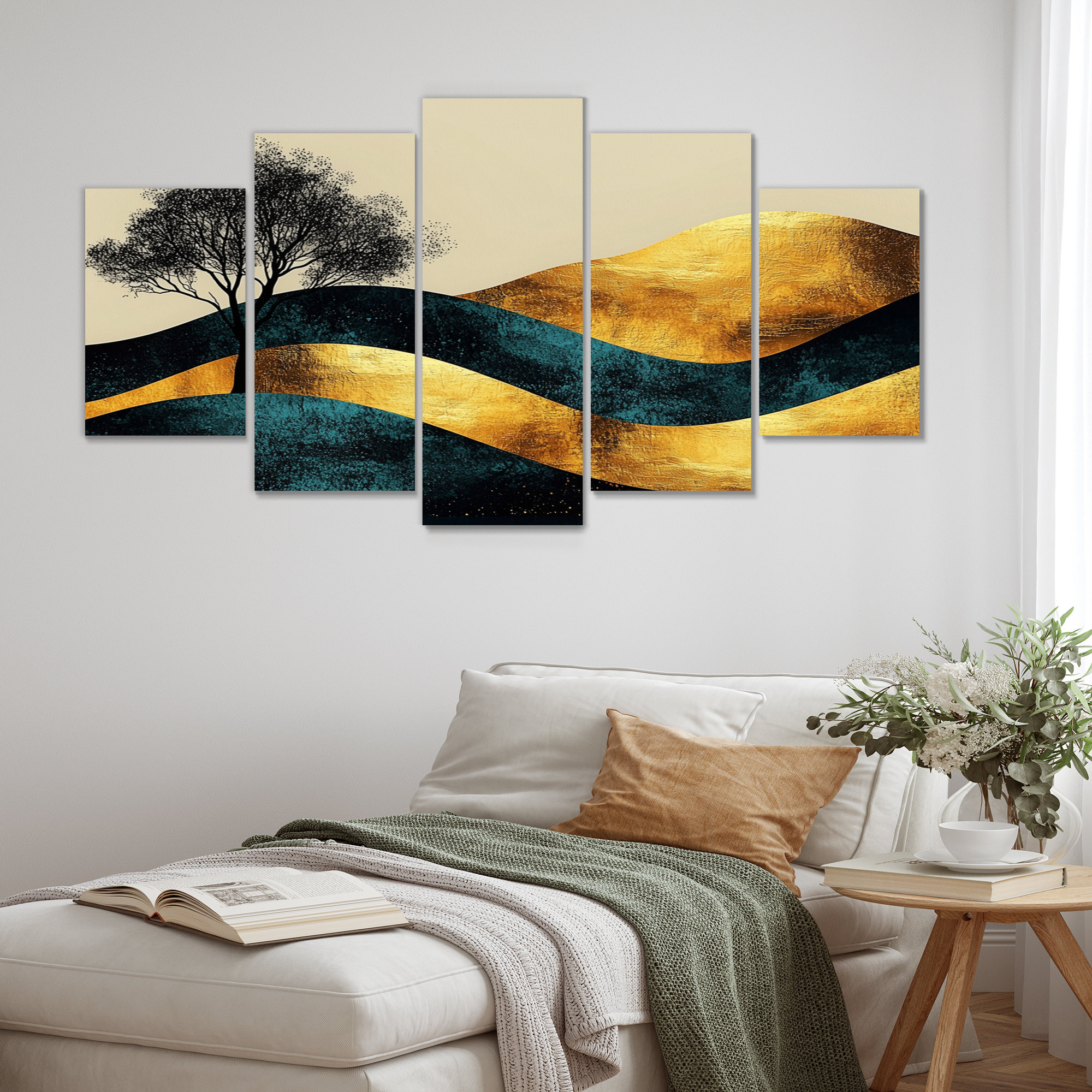 Winston Porter Minimal Forest Solitude Hoizon I - Forest Landscape Wall ...