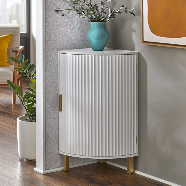 Mercer41 Lula Corner Accent Cabinet & Reviews | Wayfair