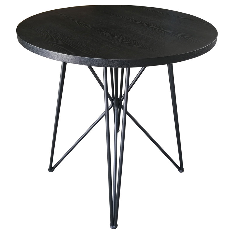 George Oliver Rennes Round 36-Inch Counter Height Dining Table Gunmetal ...