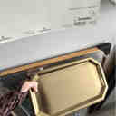 Ledel Modern & Contemporary Rectangle Bathroom Vanity Mirror Metal ...