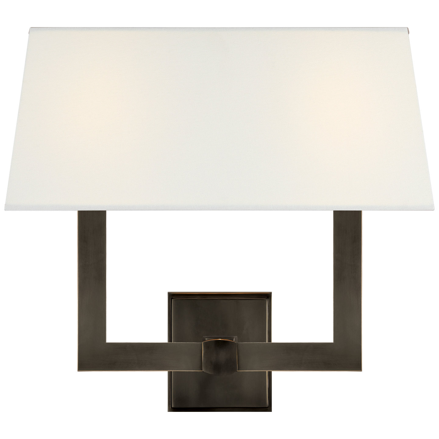Visual Comfort Signature Chapman & Myers Square Tube Double Sconce ...