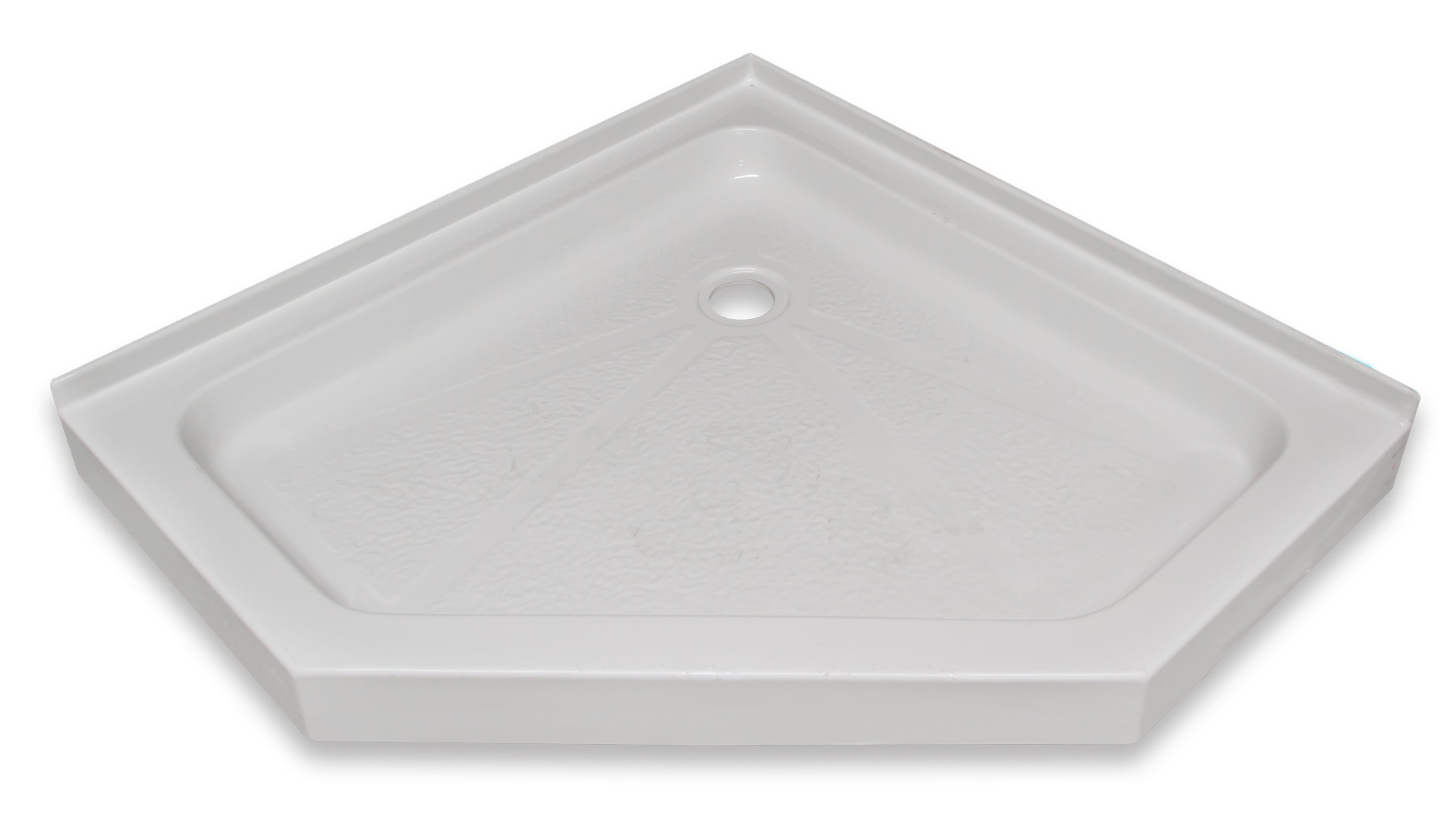 Valley Acrylic Ltd. Signature 48'' W 48'' D Neo-Angle Single Shower ...