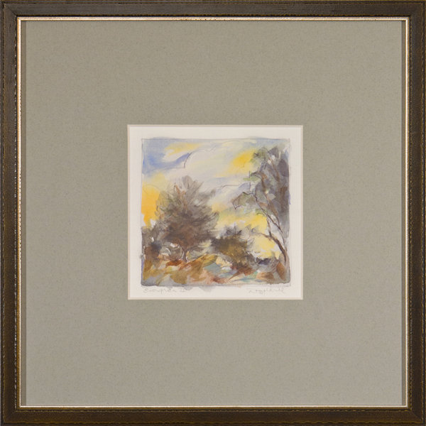 The Natural Light Evergreen II by Daughdrill - Picture Frame Painting ...