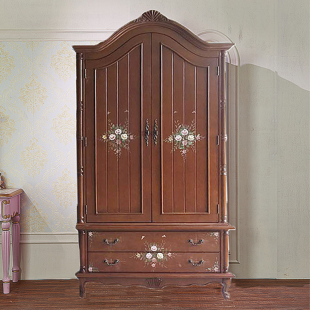 Dream cabinet American Painted Two Door Armoire Storage Cabinet ...