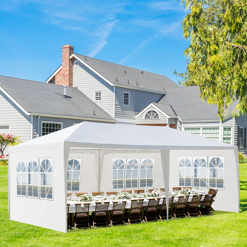 Ktaxon 20 Ft. W x 10 Ft. D Steel Party Tent & Reviews - Wayfair Canada