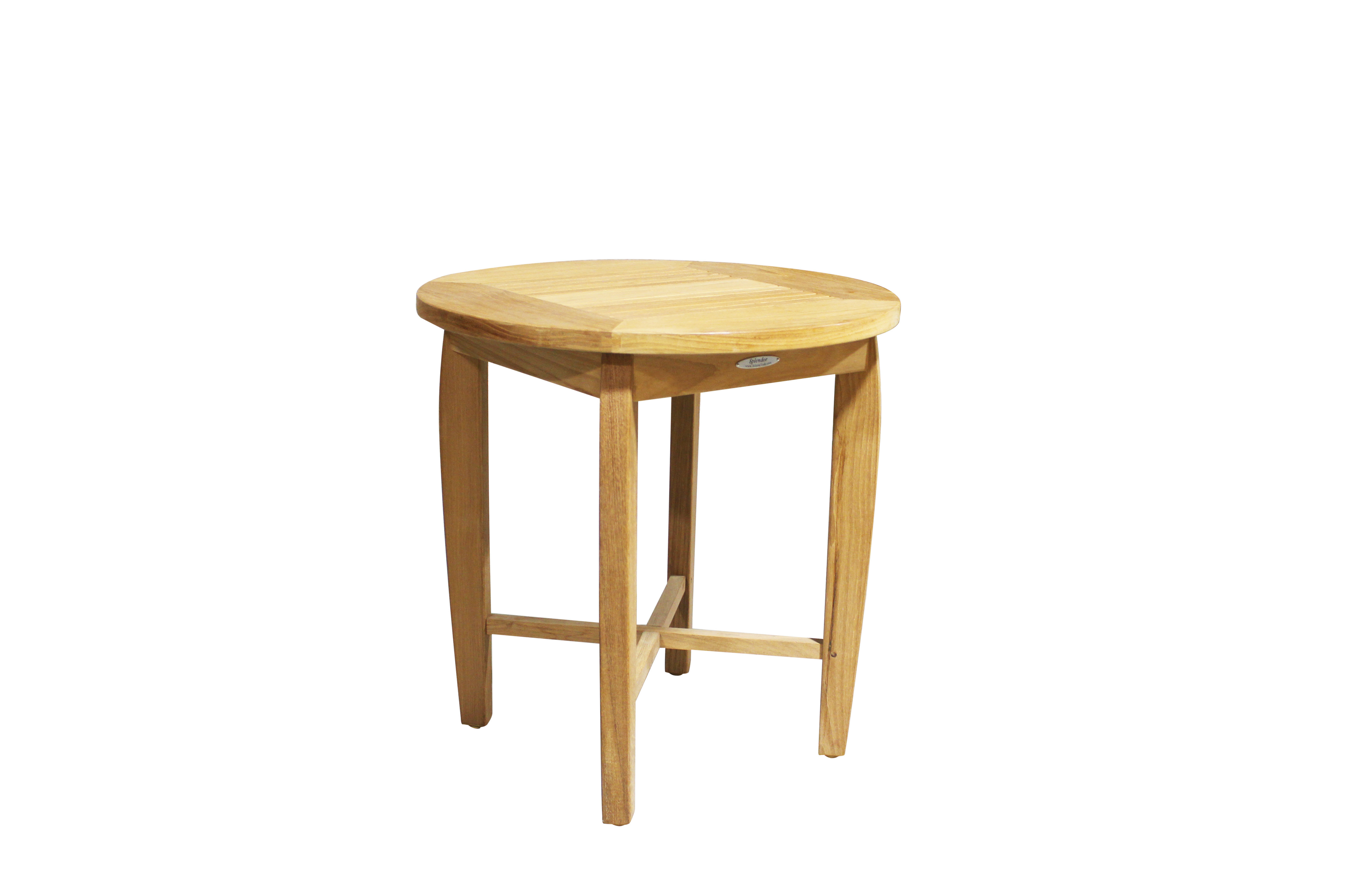 Latitude Run® Teak Tea Table, Natural - Wayfair Canada