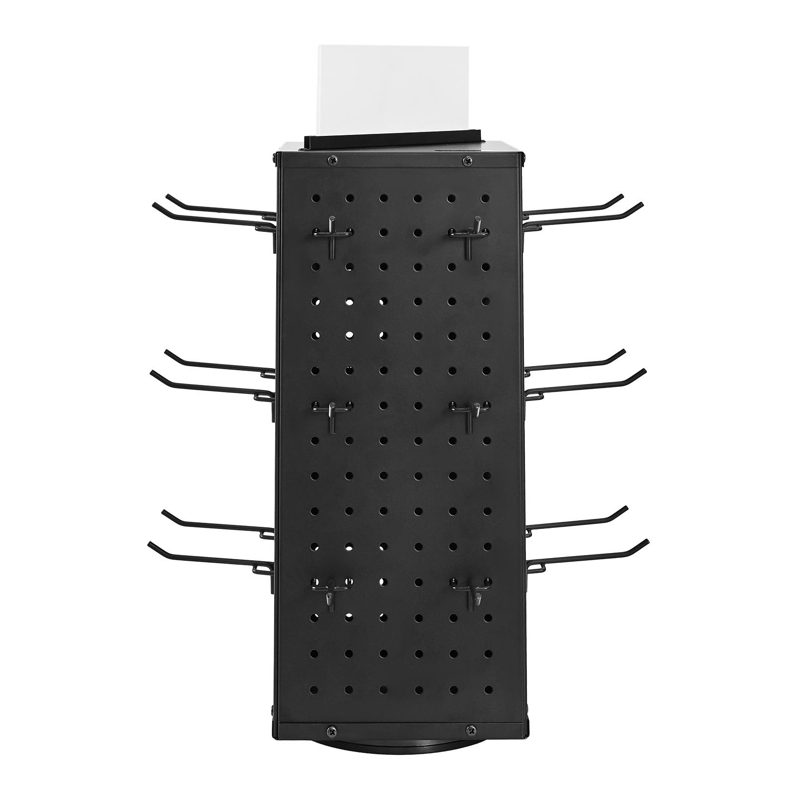 WFX Utility™ Rotating Pegboard Display 4-Sided Spinning Peg Board ...