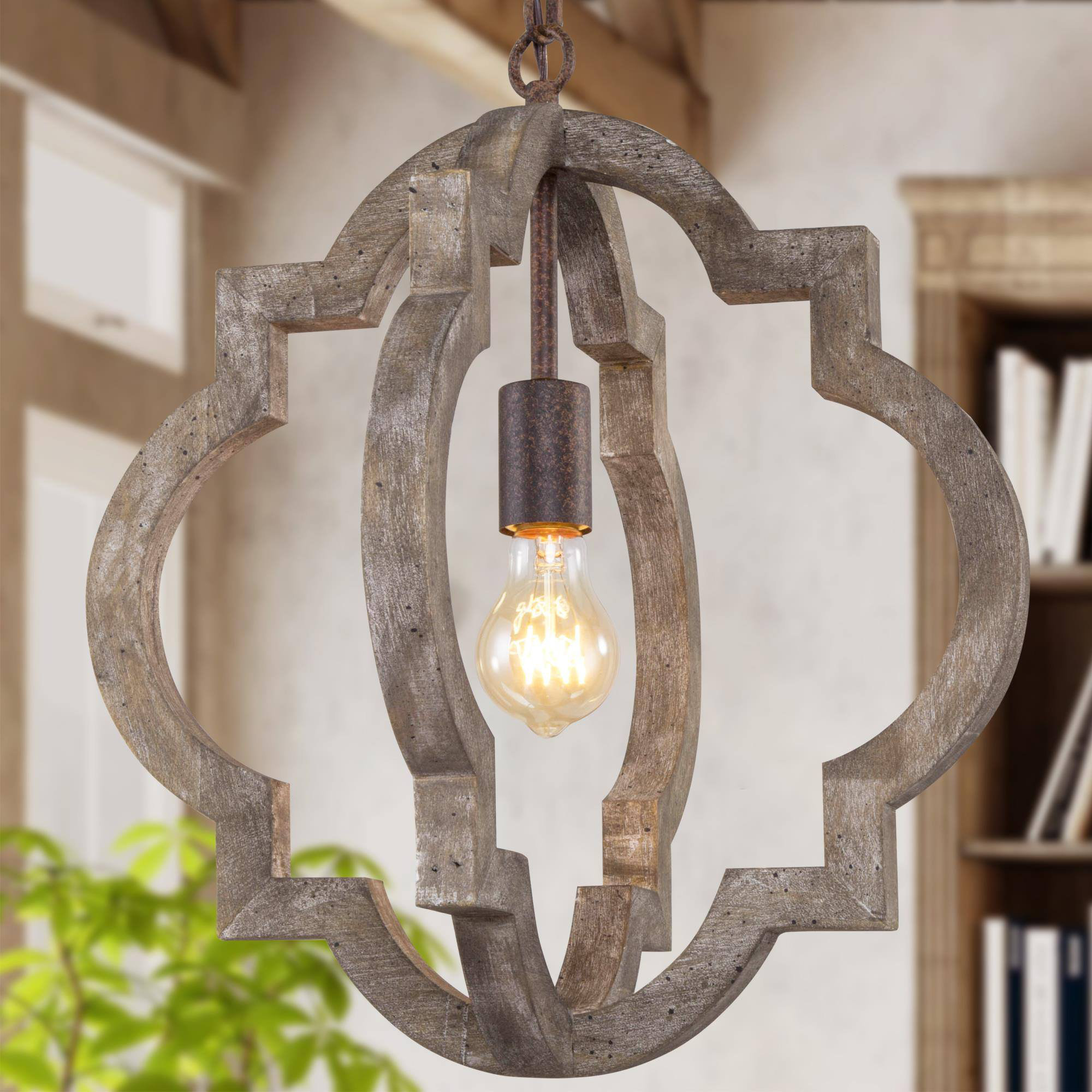 Ophelia & Co. 1 - Light Single Pendant | Wayfair