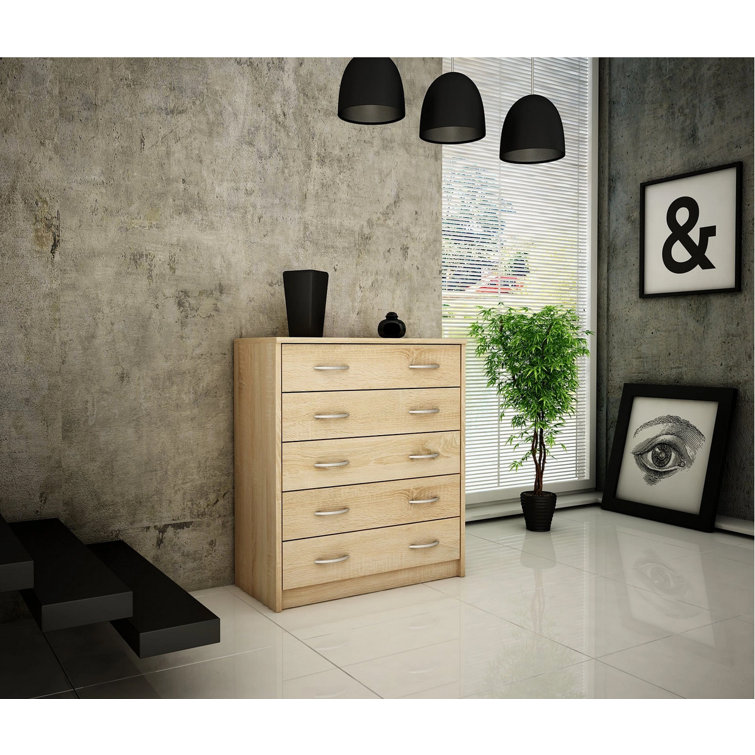 Meblando 74cm Wide 5 Drawer Sideboard | Wayfair.co.uk