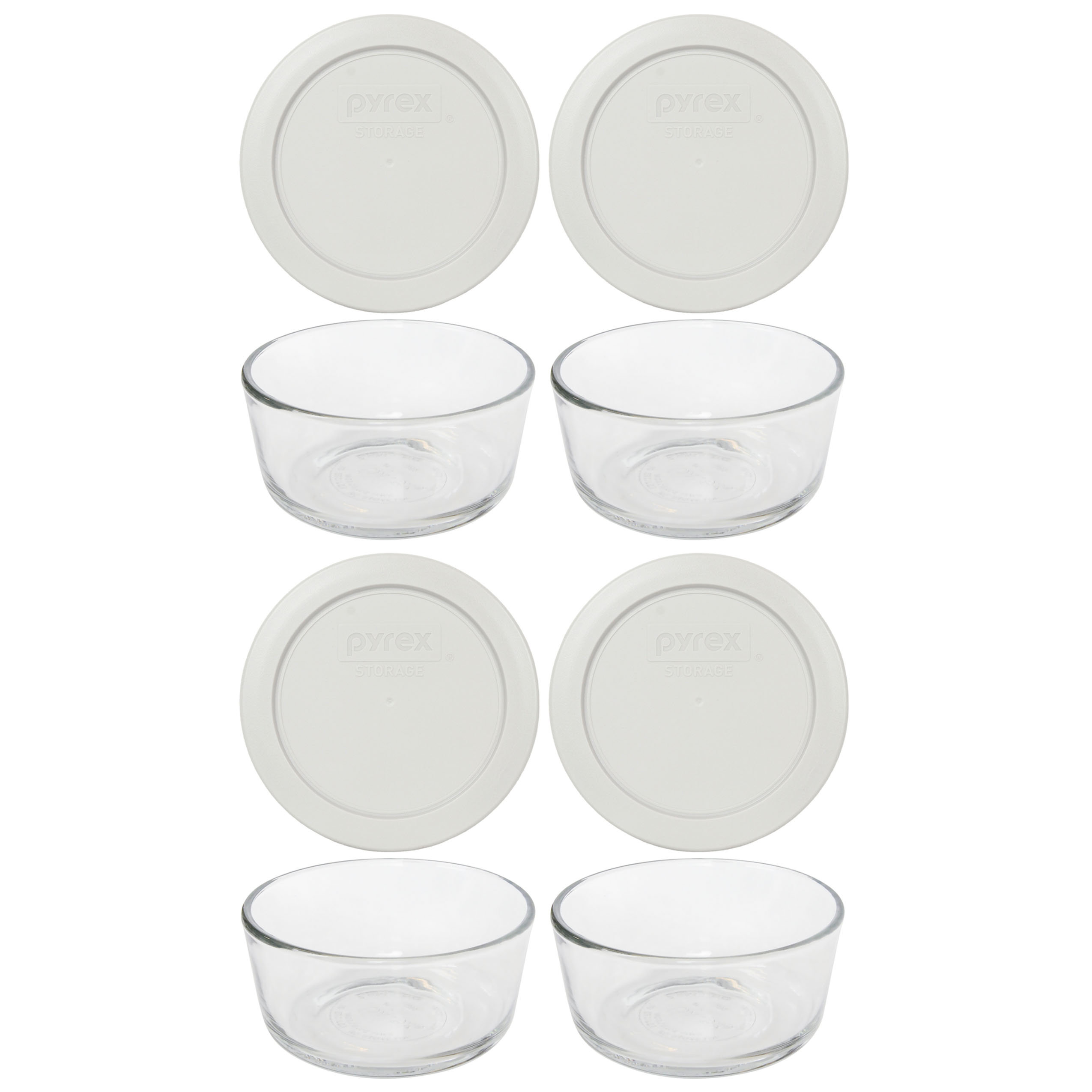 Pyrex 7200 Glass Bowls & 7200-PC Matching Lids & Reviews | Wayfair
