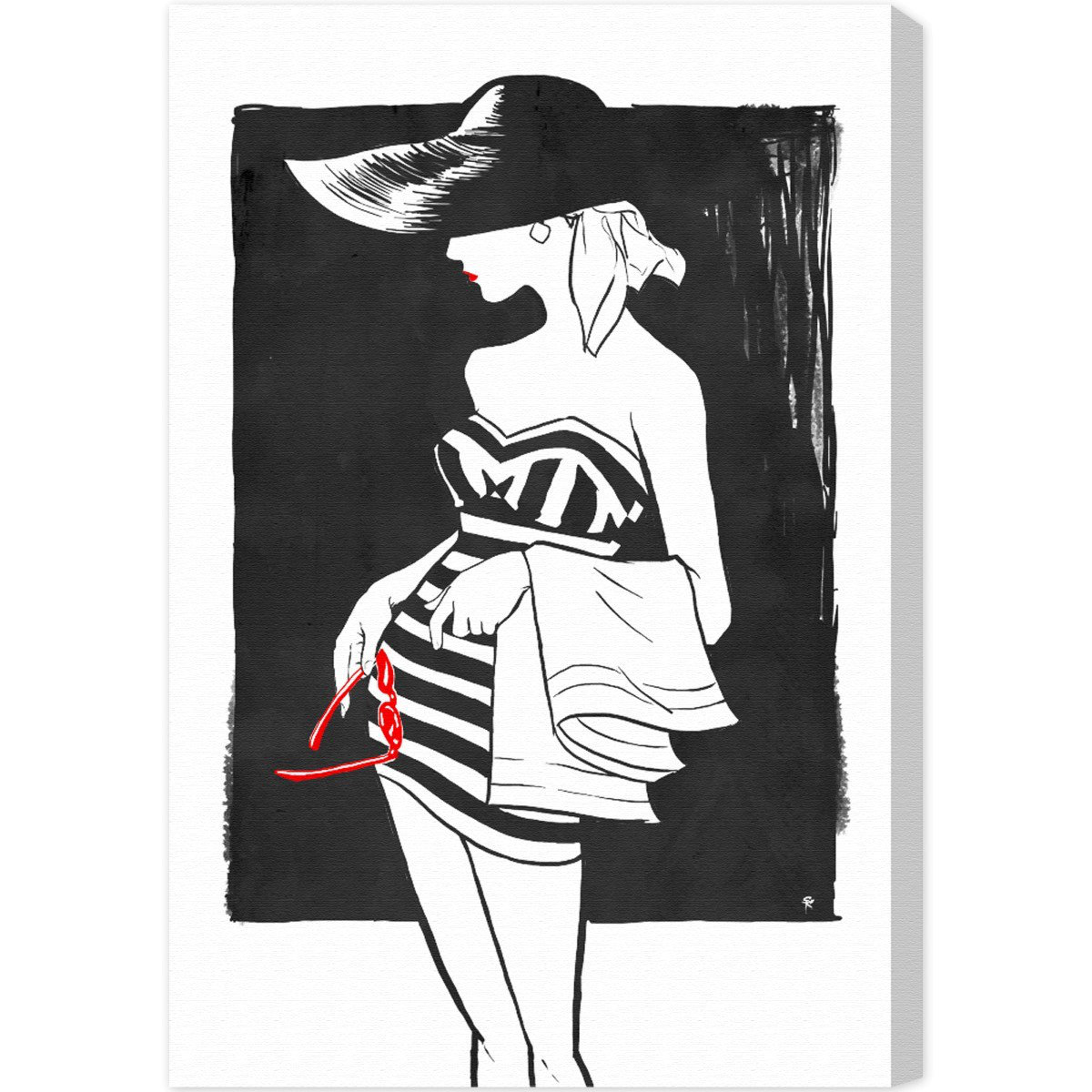 Oliver Gal Prints Hello Doll - Wrapped Canvas Painting - Wayfair Canada