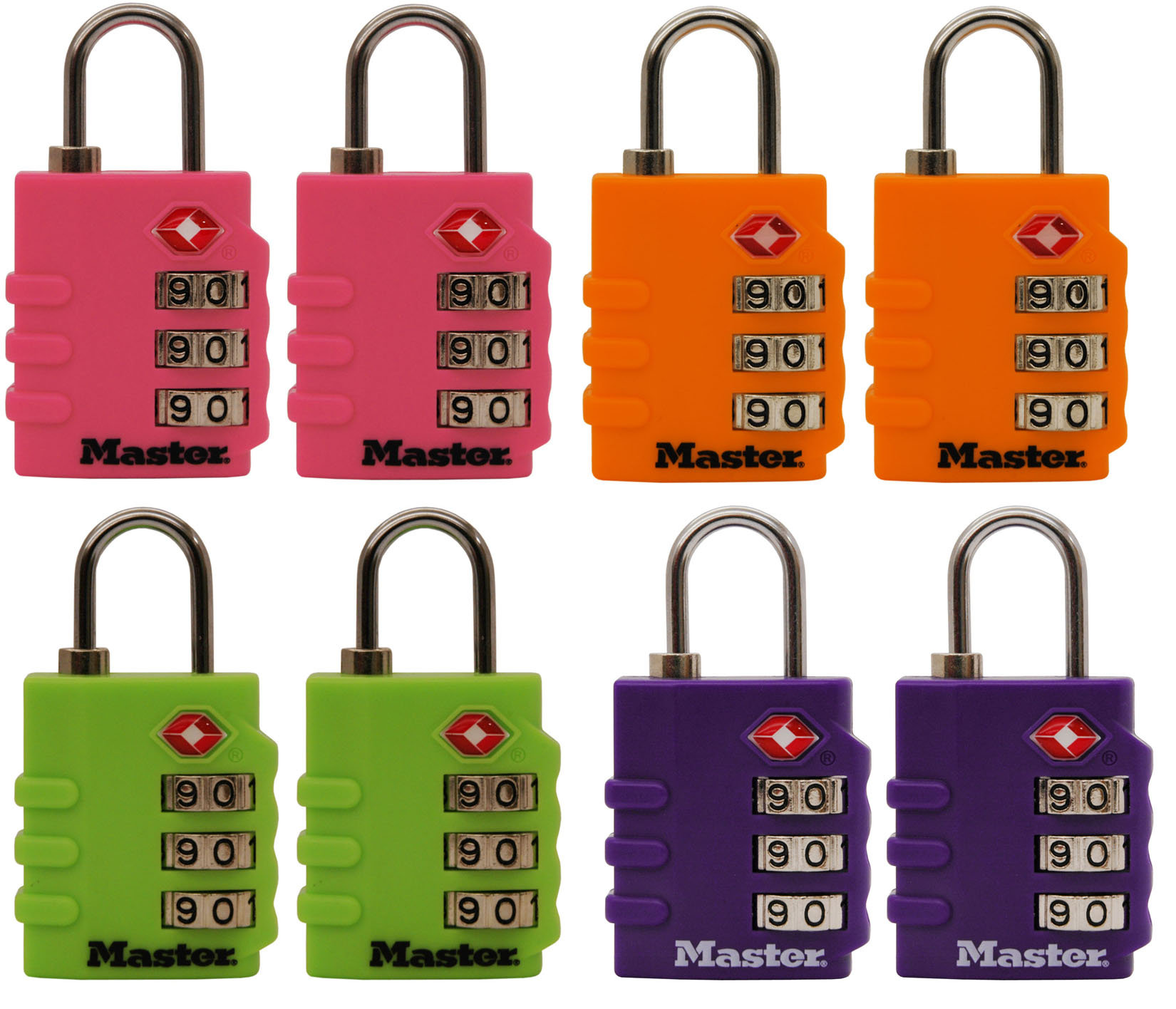 Master Lock Company Set of 2 Assorted Luggage Locks & Reviews | Wayfair