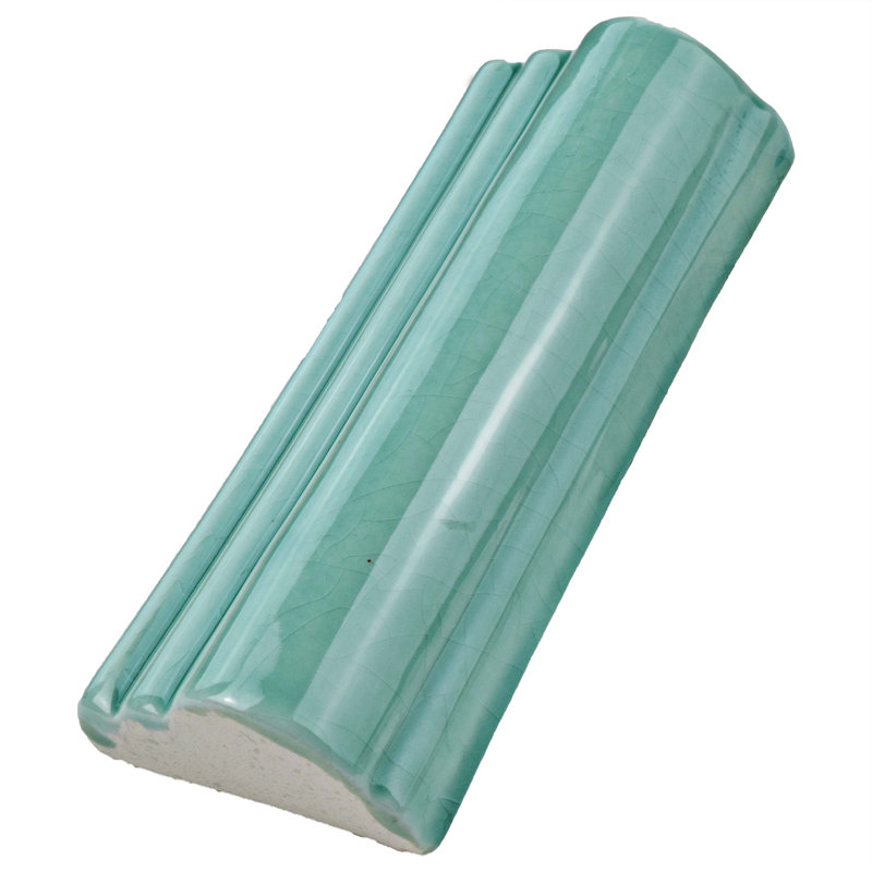 Merola Tile Novecento Moldura 2-1/8"x5-1/8" Glossy Ceramic Chair Rail ...