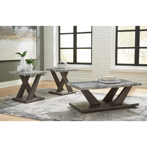 Wood Coffee Table Sets You'll Love | Wayfair