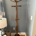 Astoria Grand Marriott Solid Wood Freestanding 11 - Hook Coat Rack ...
