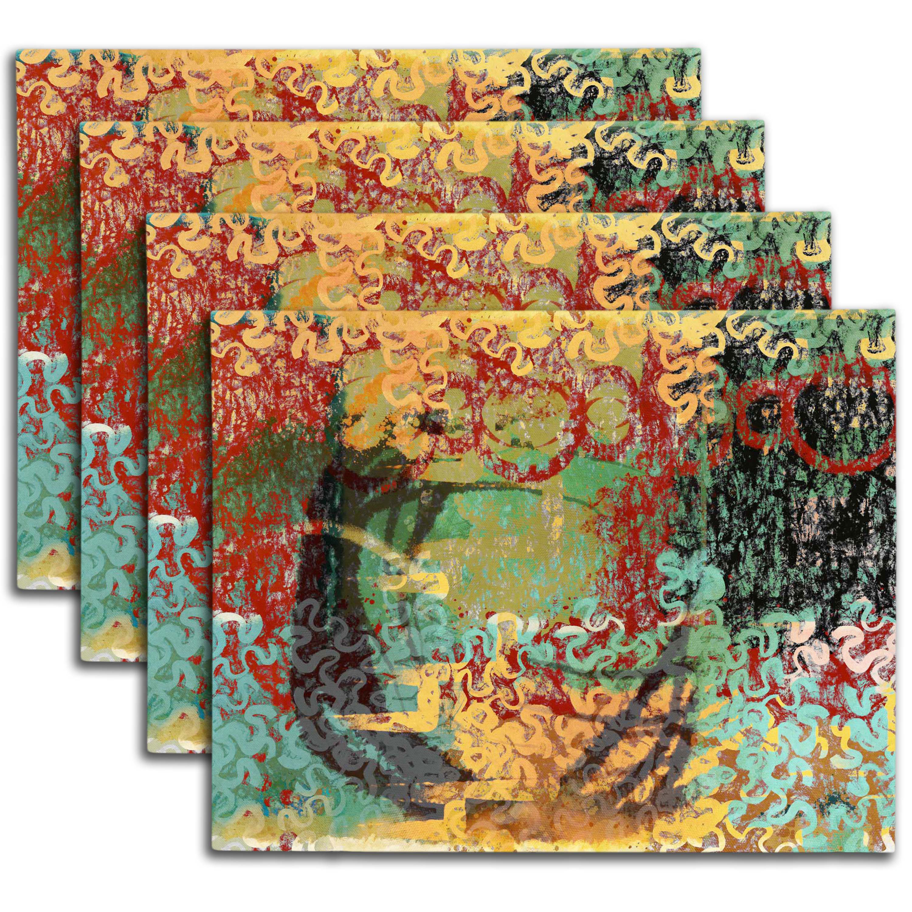 LeRoi Products Polyester Abstract Placemat | Wayfair