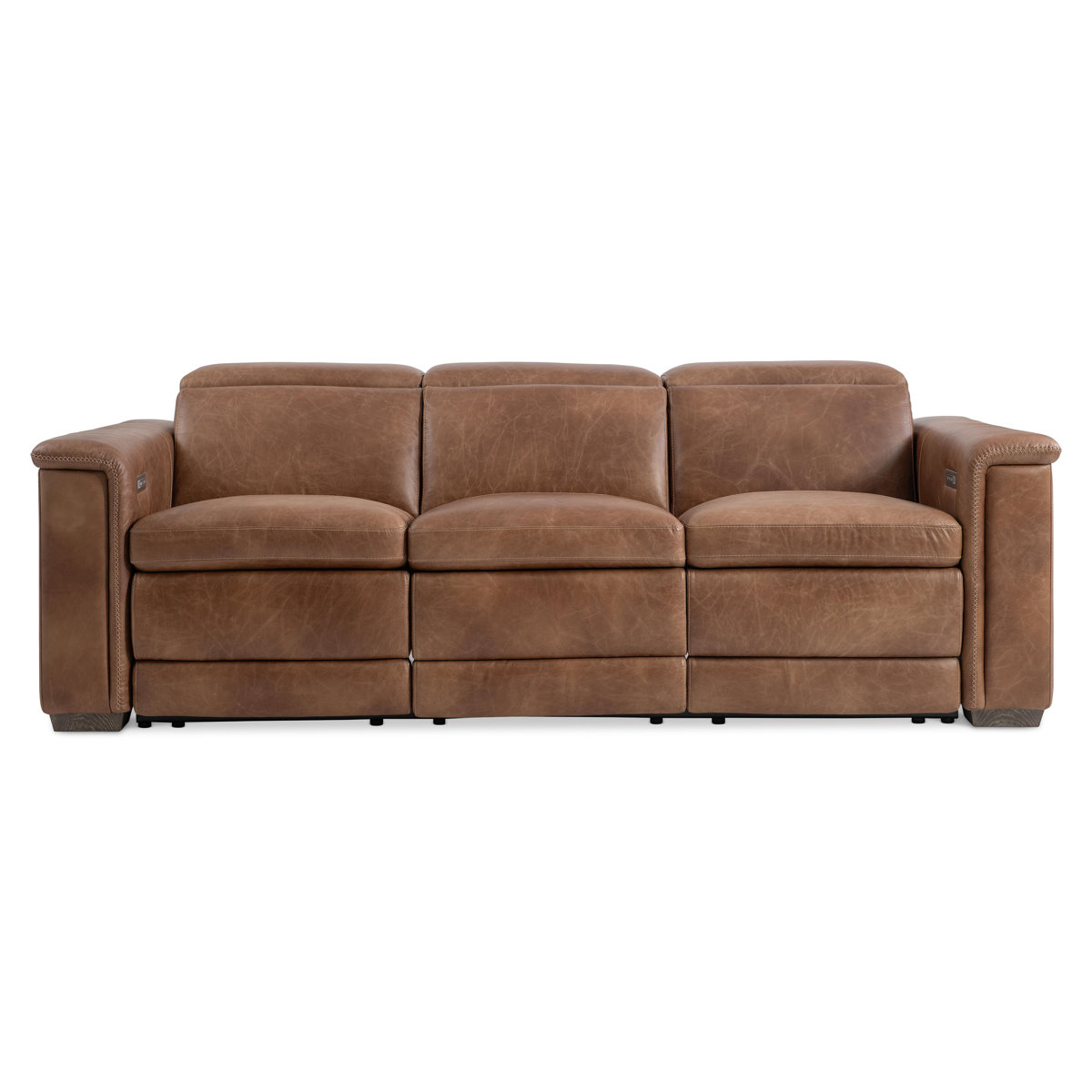Bernhardt Lioni Leather Power Motion Sofa & Reviews | Wayfair