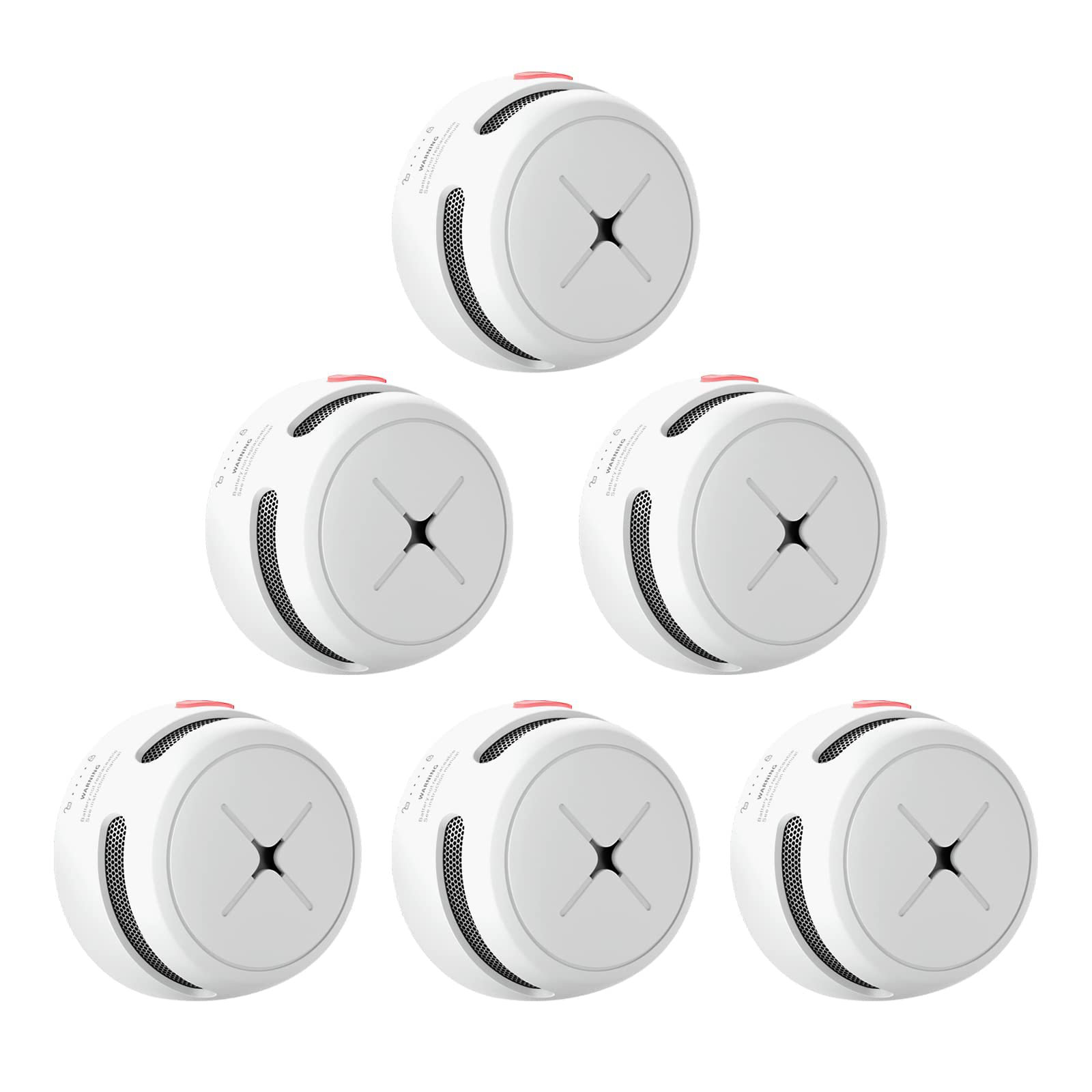 MODERN WALLS LLC Smoke Detector 10-Year Battery With Test/Silence ...