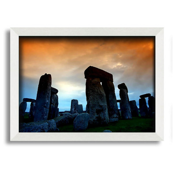 Brayden Studio Stonehenge At First Morning Light - Single Picture Frame ...