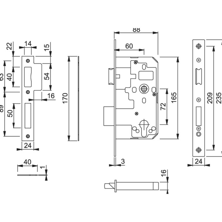 ARRONE Lock | Wayfair.co.uk